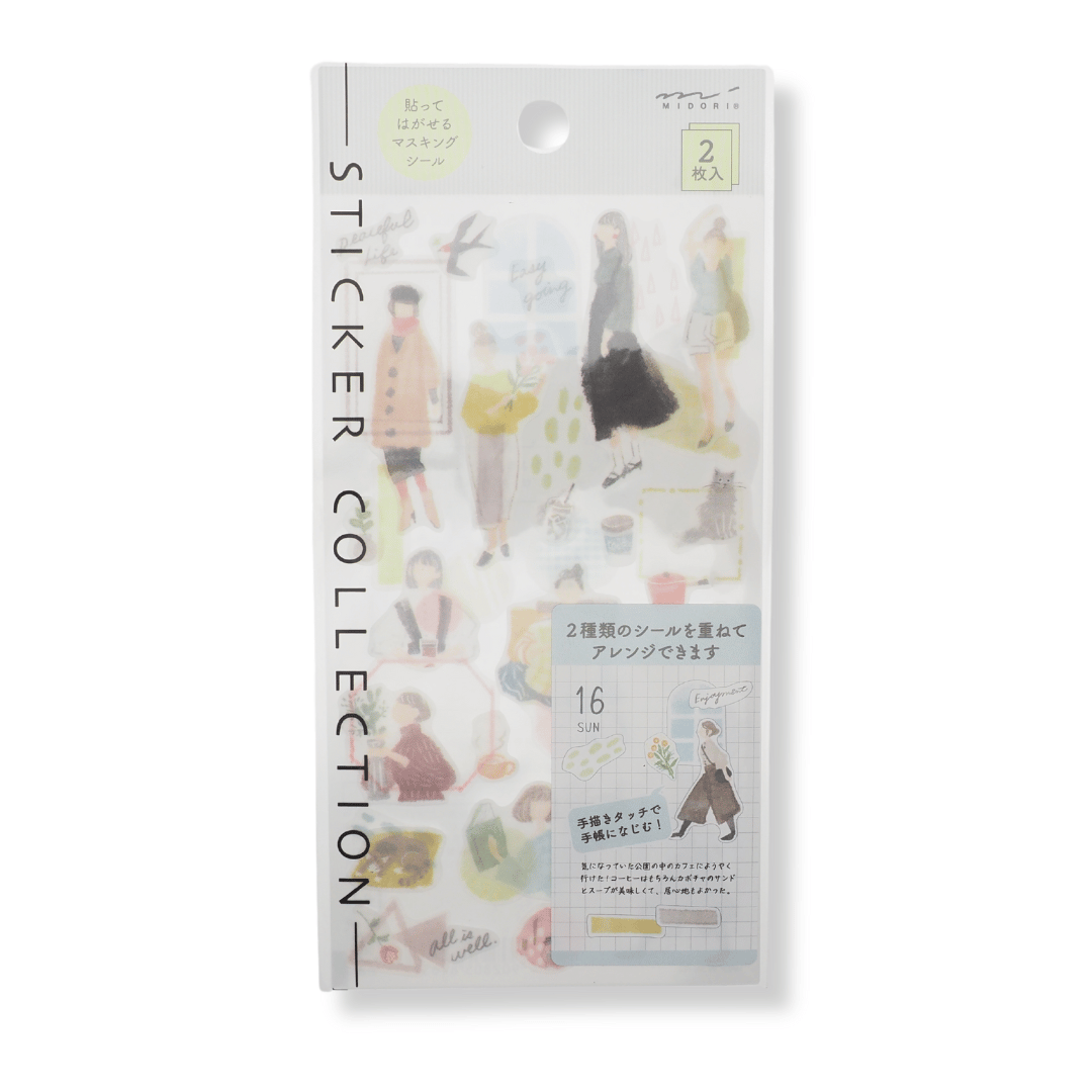 Midori - Sticker, Alltag - Papier & Stift